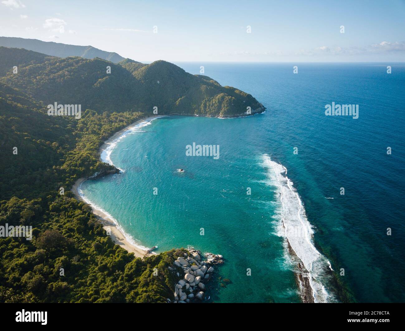 Tayrona National Park, Magdalena Department, Caribbean, Colombia, South ...