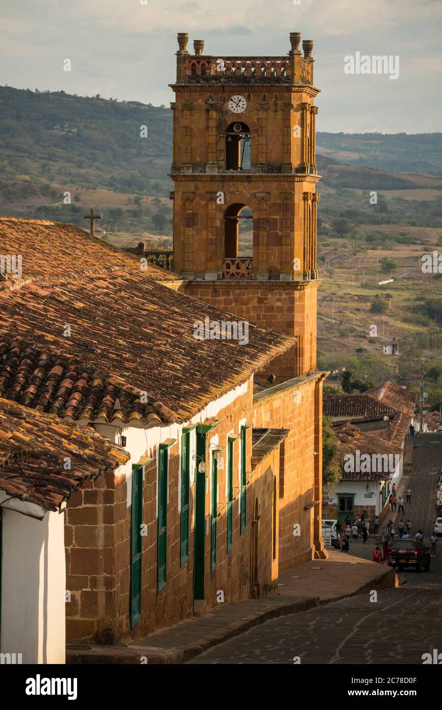 Cathedral of Barichara, Barichara, Santander, Colombia, South America ...
