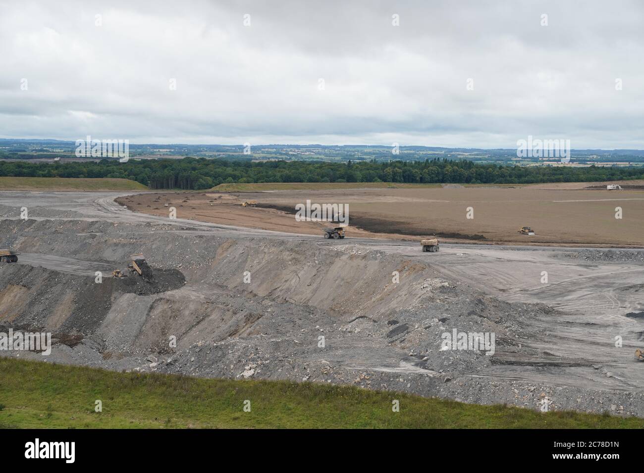 Miners brenkley lane surface mine hi-res stock photography and images ...