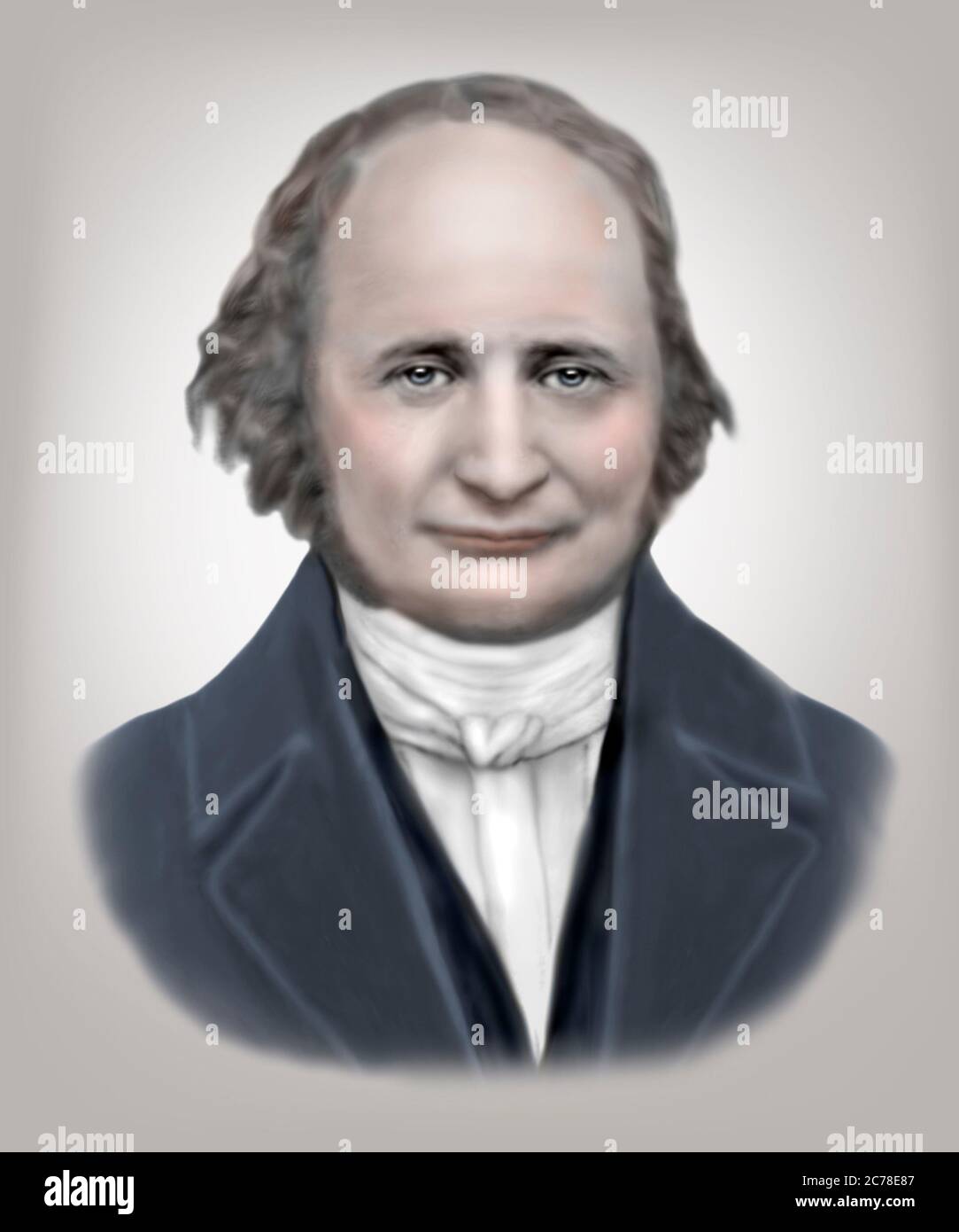 Carl Gustav Jacob Jacobi 1804-1851 German Mathematician Stock Photo - Alamy