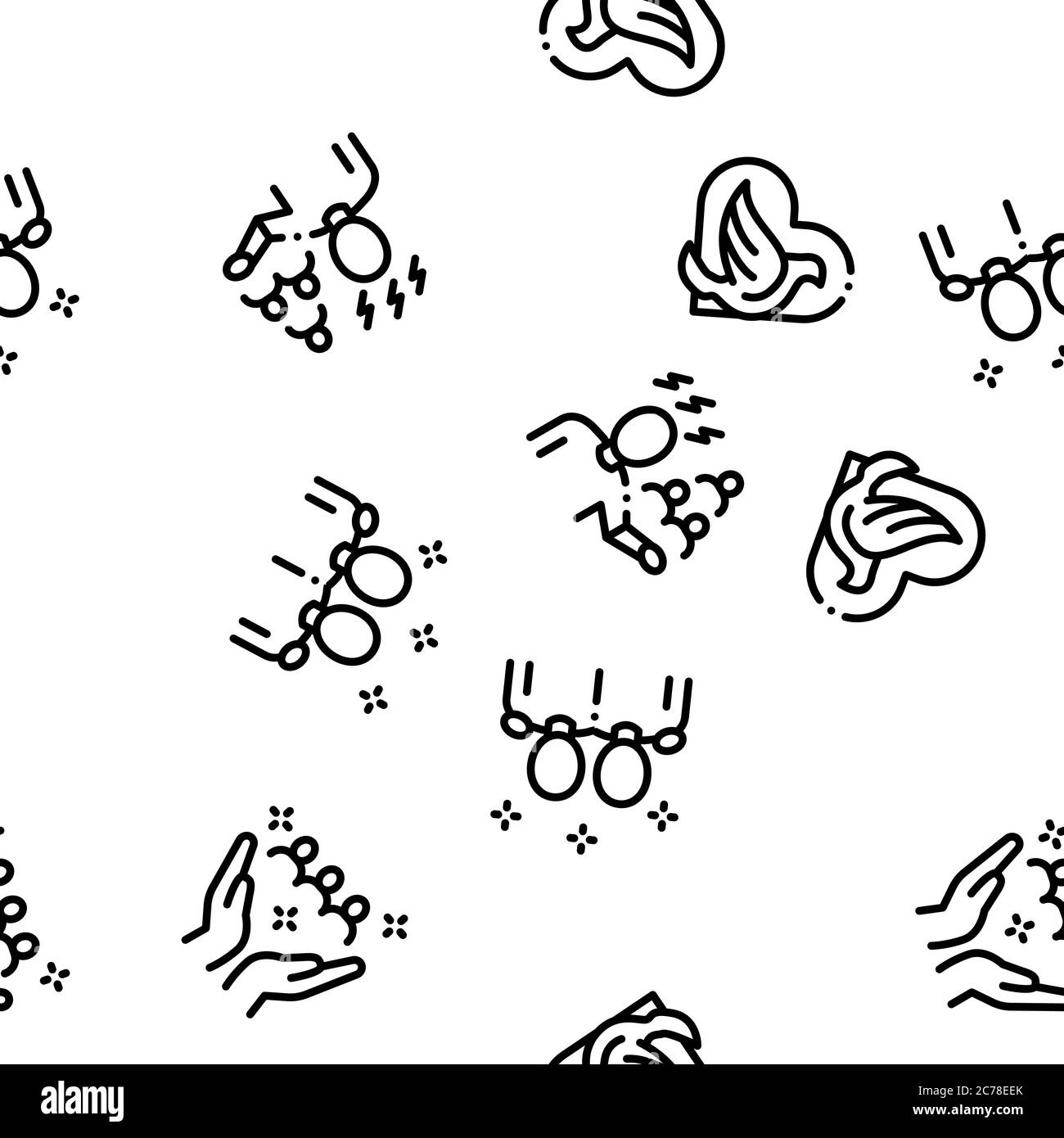 Racism Discrimination Seamless Pattern Vector Stock Vector Image & Art ...