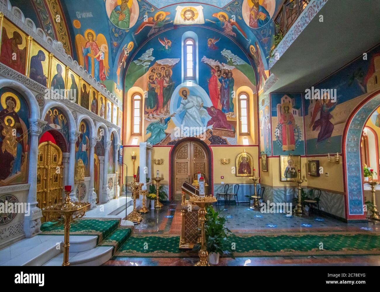 Rome displays dozens wonderful churches. Here in particular Santa ...