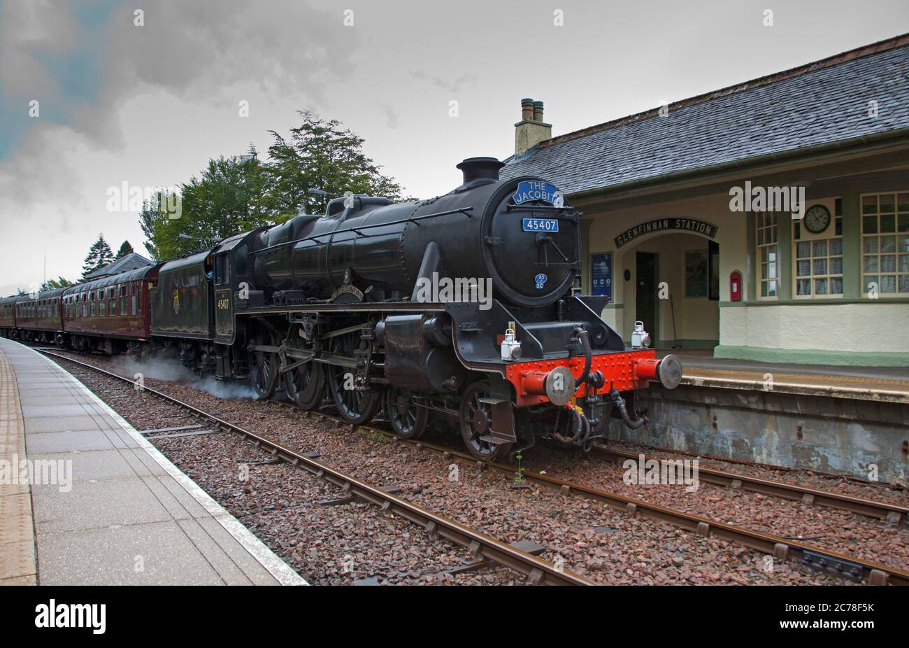 Train steam locomotive railway hi-res stock photography and images - Alamy