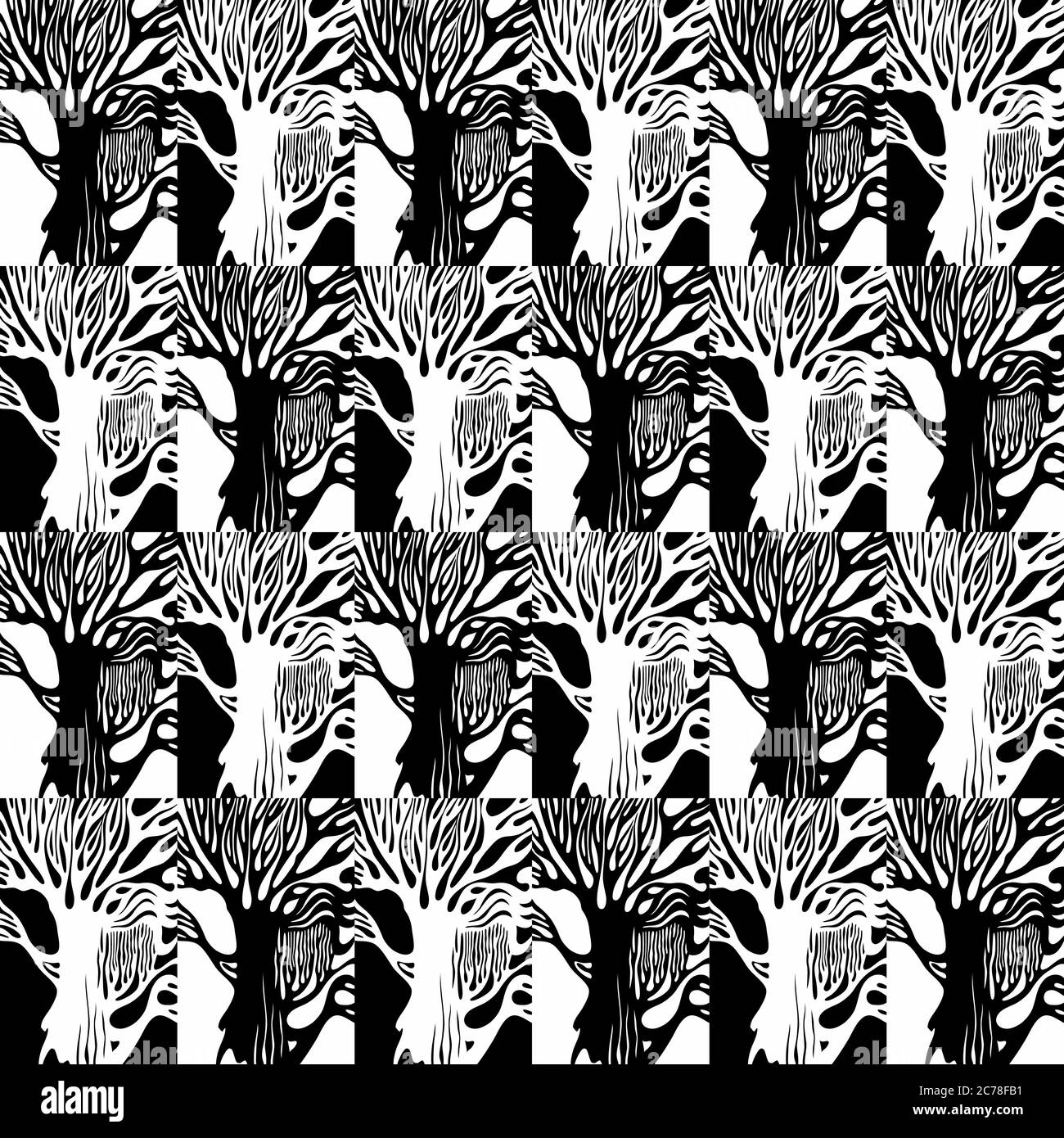 Vector grunge elements Seamless pattern Stock Vector Image & Art - Alamy