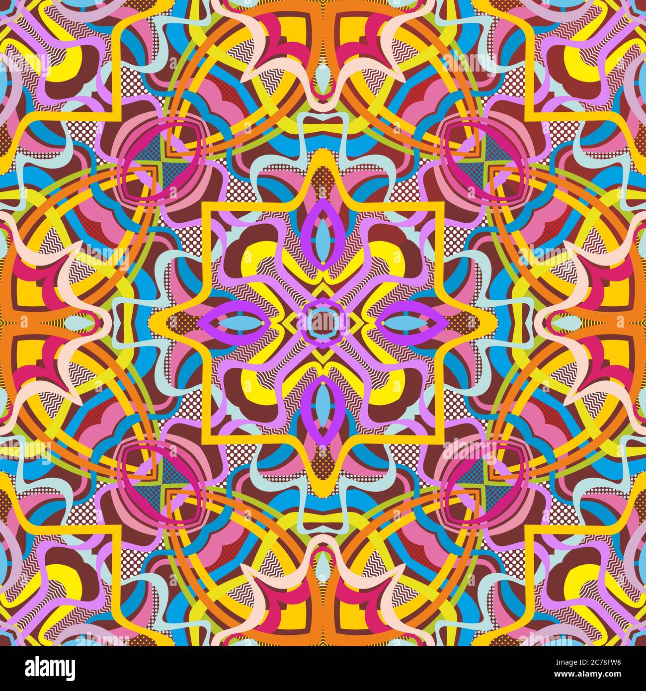 Vector abstract seamless pattern Stock Vector Image & Art - Alamy
