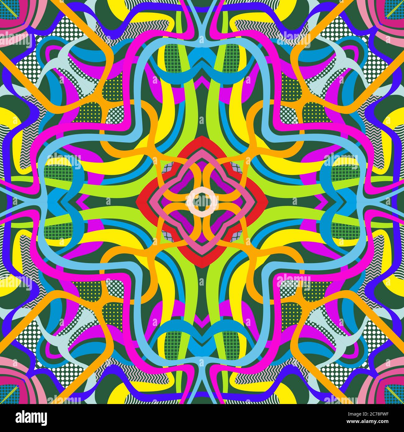 Vector abstract seamless pattern Stock Vector Image & Art - Alamy