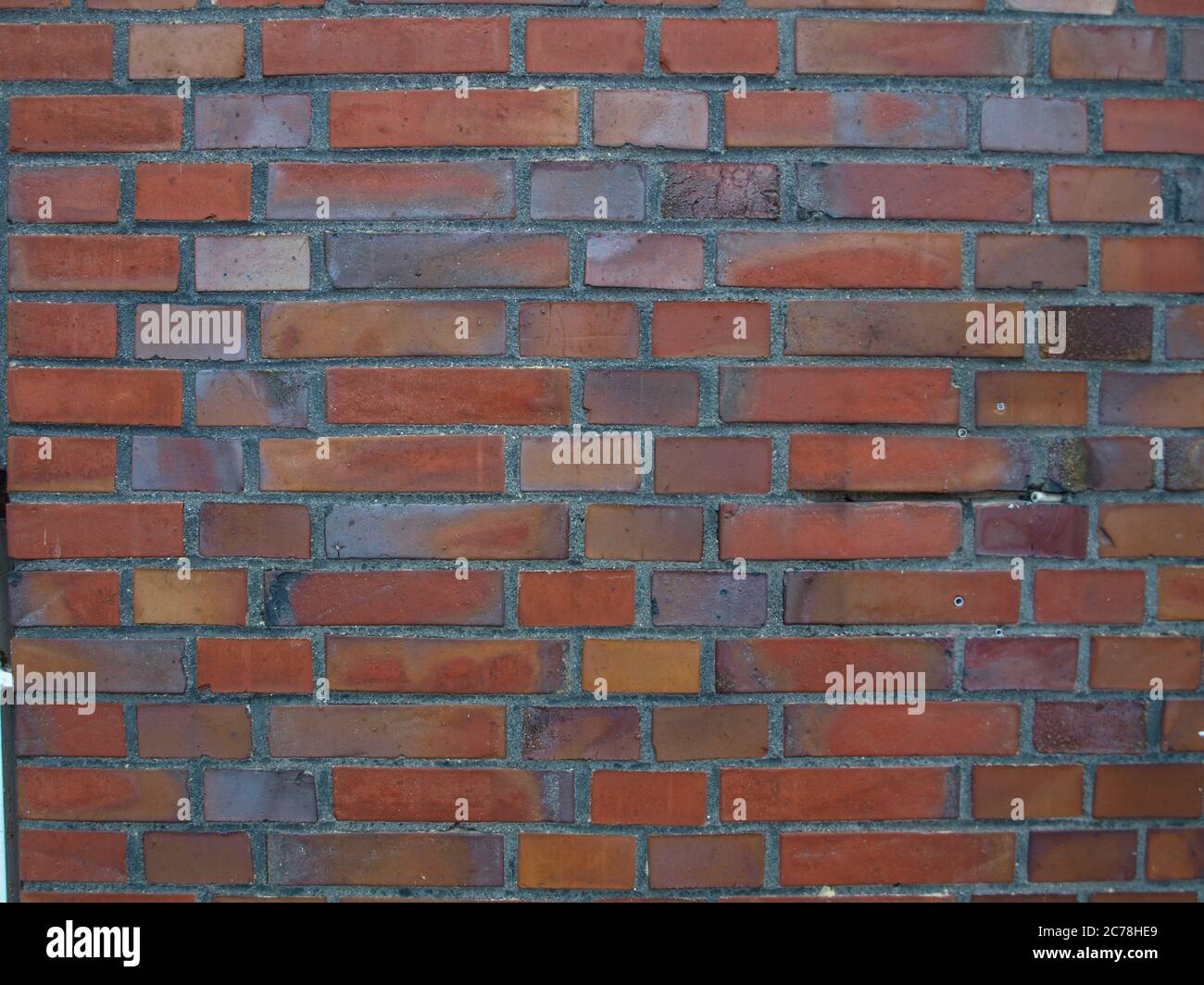 texture of a brick wall. Closeup, neutral light Stock Photo - Alamy