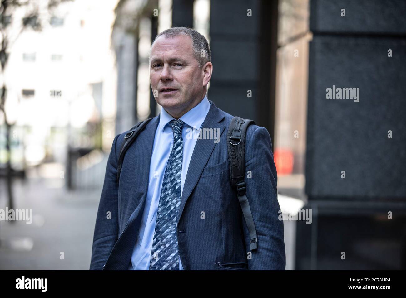 Nicolai Tangen newly appointed CEO arrives at the London head offices ...