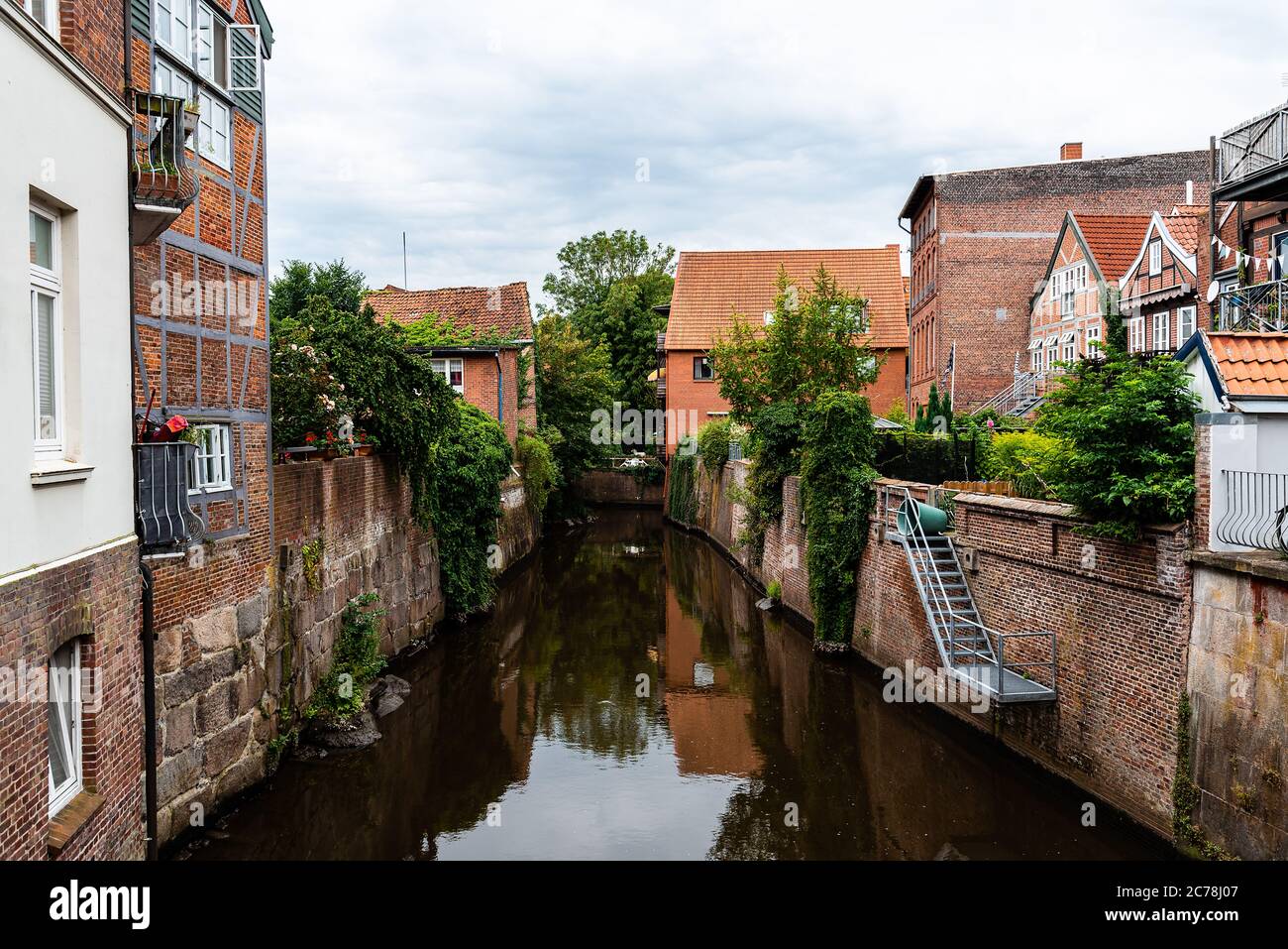 Picturesque view of the Old Town of Stade in Germany Stock Photo - Alamy