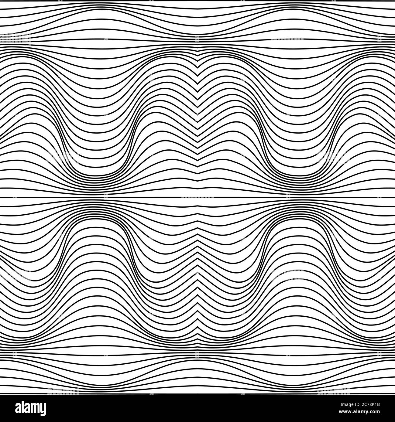 Vector abstract lines pattern. Waves background Stock Vector Image & Art - Alamy