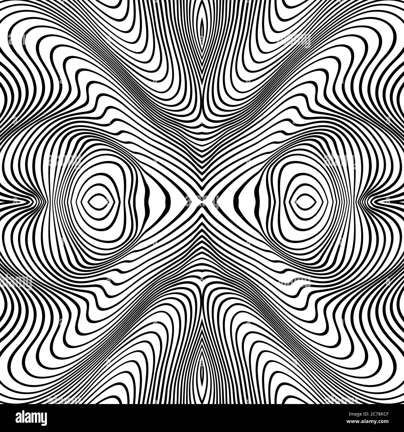 Vector abstract lines pattern. Waves background Stock Vector Image ...