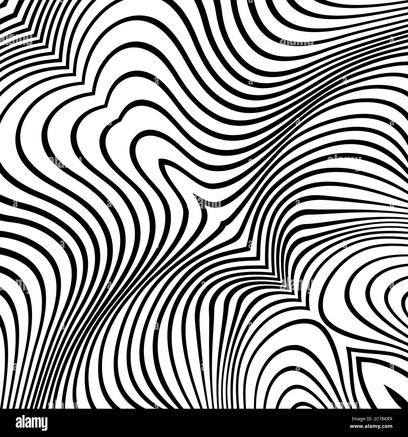 Vector abstract lines pattern. Waves background Stock Vector Image ...