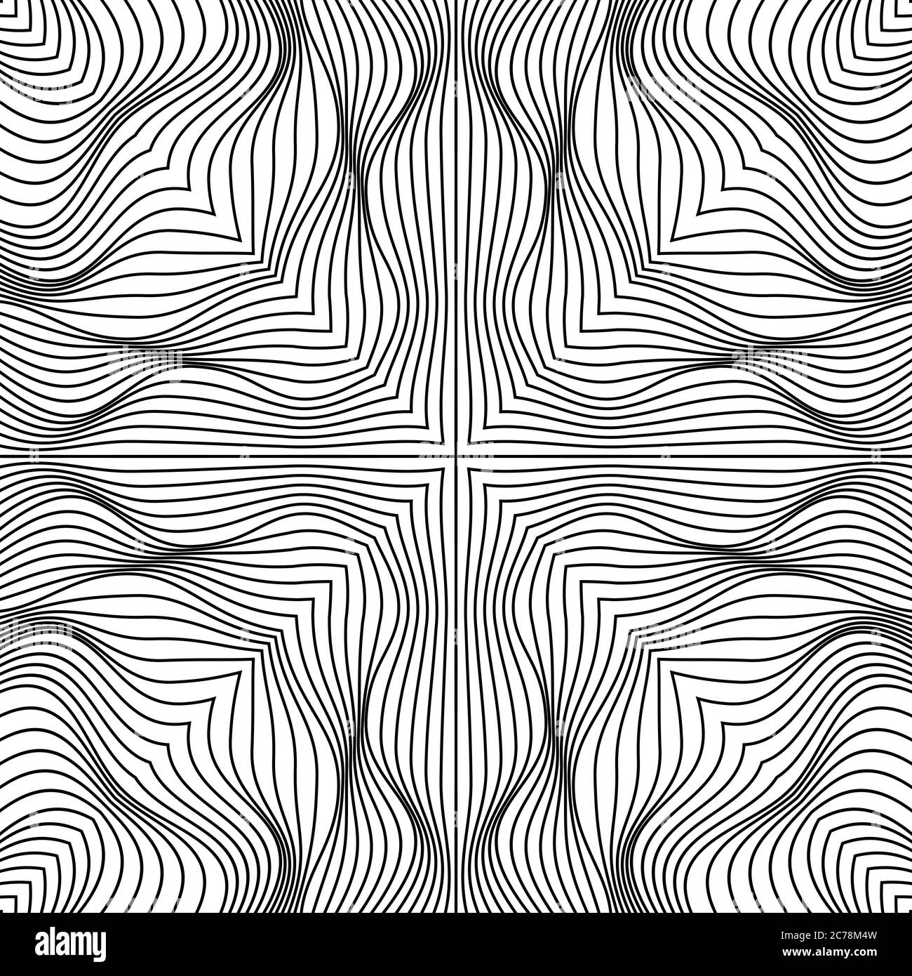 Vector abstract lines pattern. Waves background Stock Vector Image & Art - Alamy