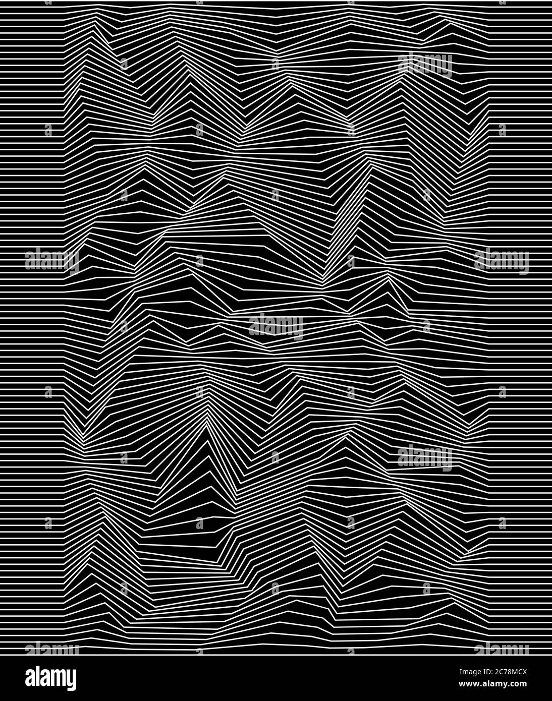 Vector abstract lines pattern. Waves background Stock Vector Image ...