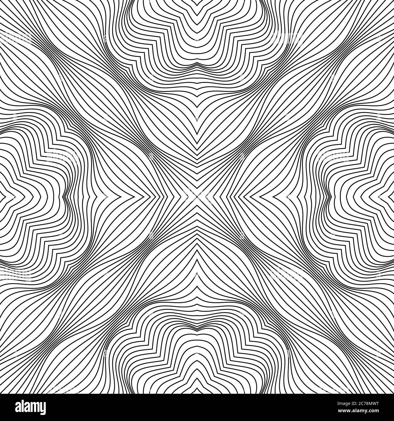 Vector abstract lines pattern. Waves background Stock Vector Image ...