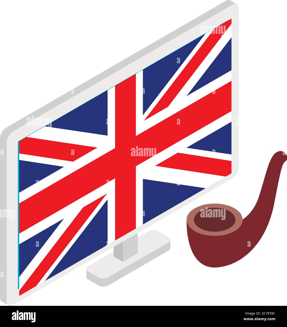 Old style british flag Cut Out Stock Images & Pictures - Alamy