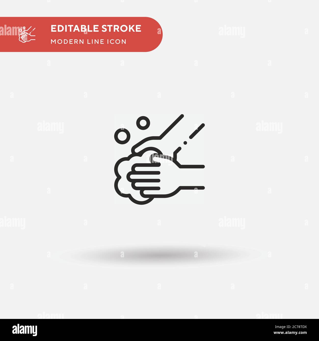 Hand Washing Pictogram High Resolution Stock Photography and Images - Alamy