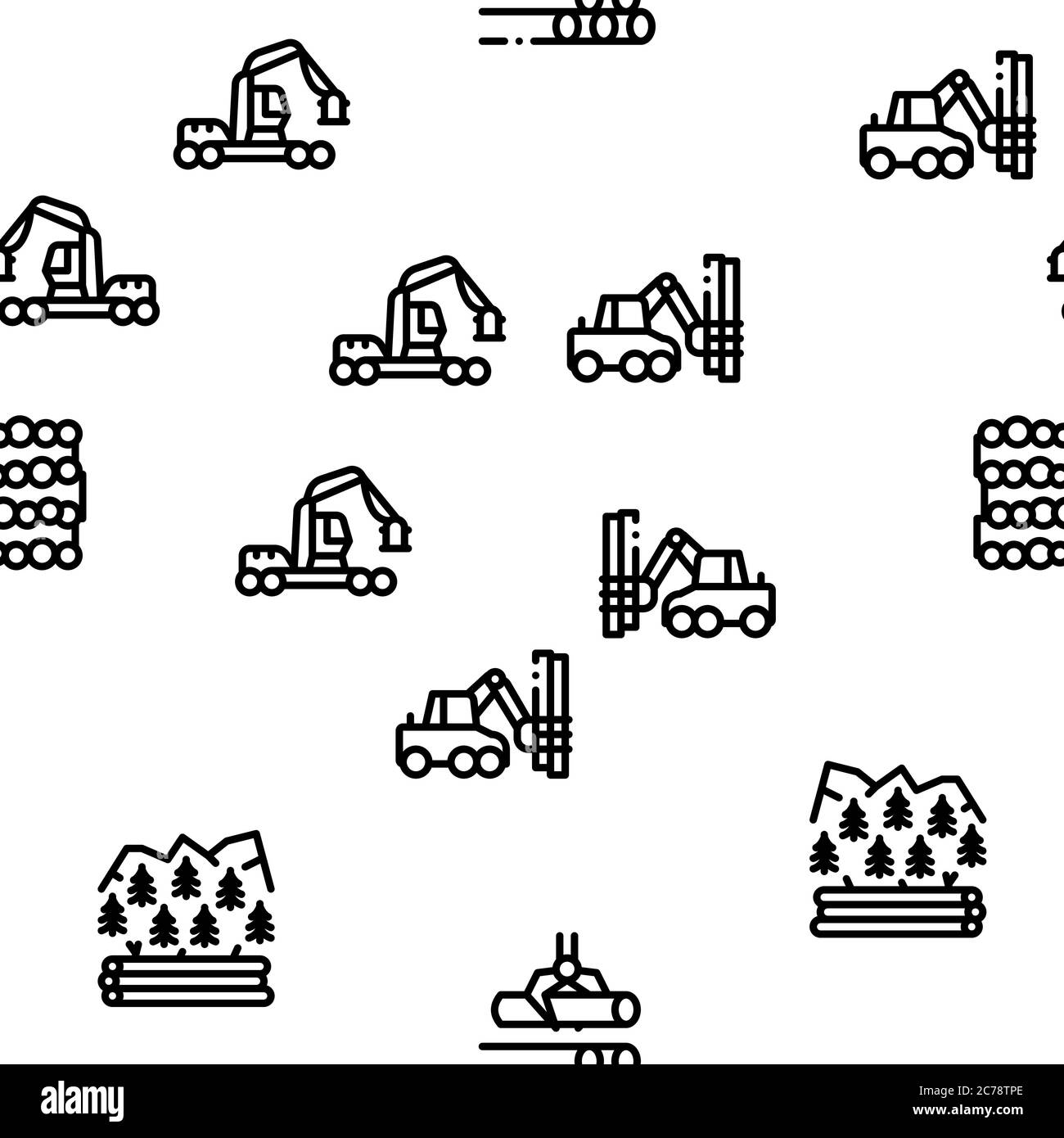 Logging loader Black and White Stock Photos & Images - Alamy