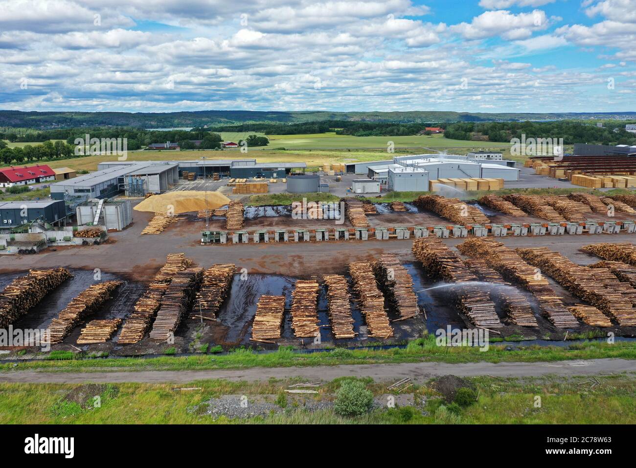 Bravikens sagverk hi-res stock photography and images - Alamy