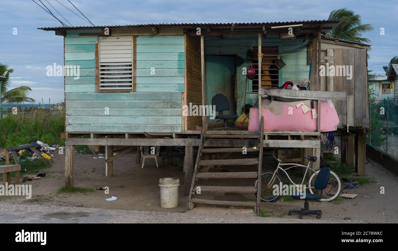 Placencia belize seine bight hi-res stock photography and images - Alamy