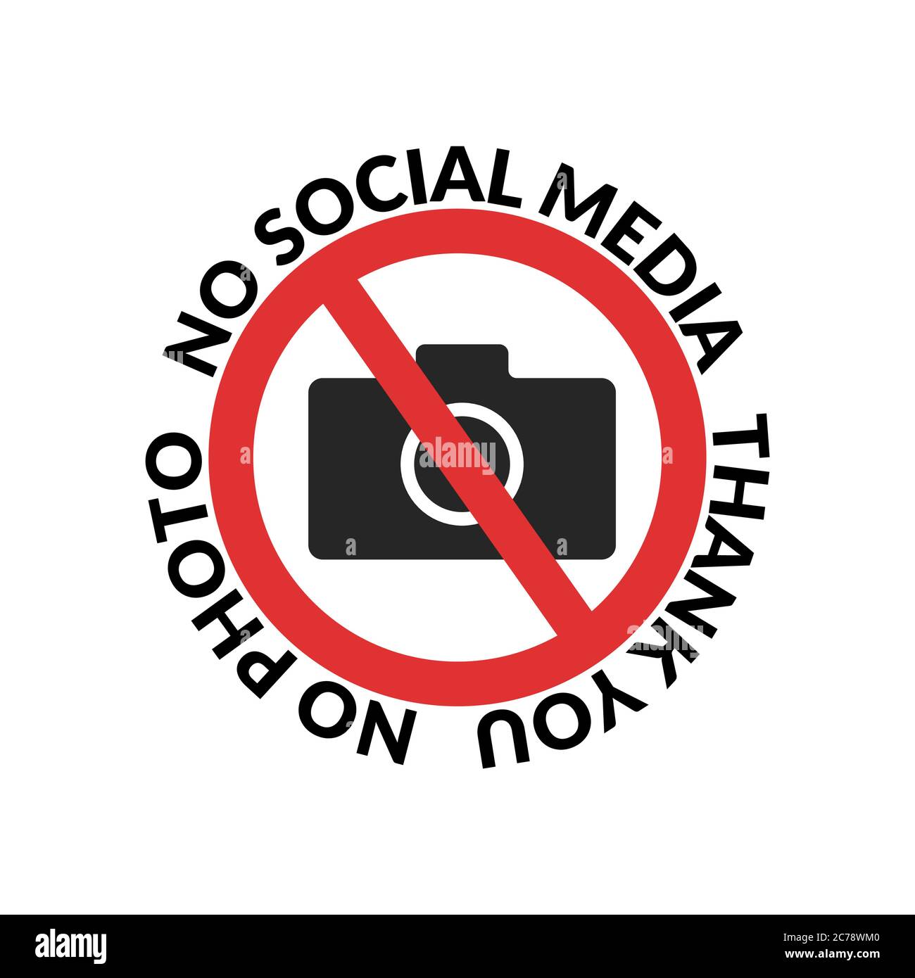 No photo camera allowed sign hi-res stock photography and images - Alamy