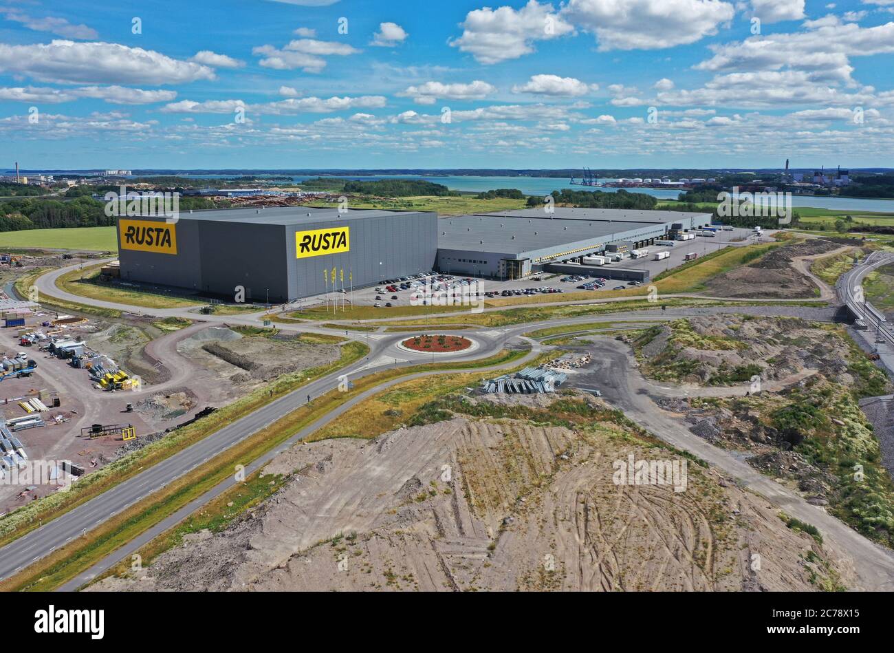 Norrköping, Sweden 20200703 Rusta's warehouse, Norrköping. Photo Jeppe ...