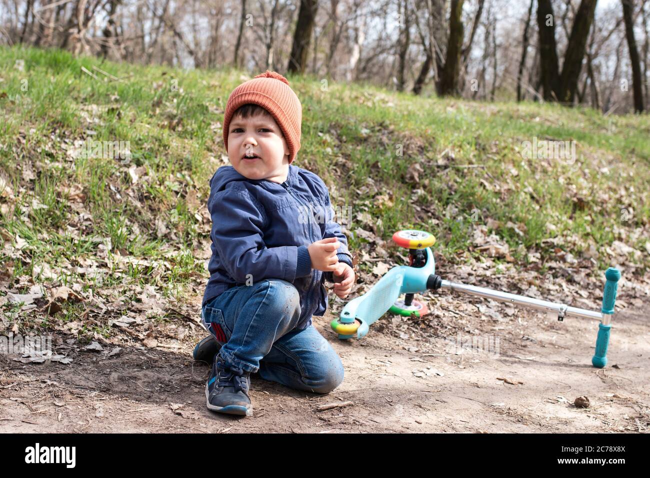 Boy accident toddler hi-res stock photography and images - Alamy