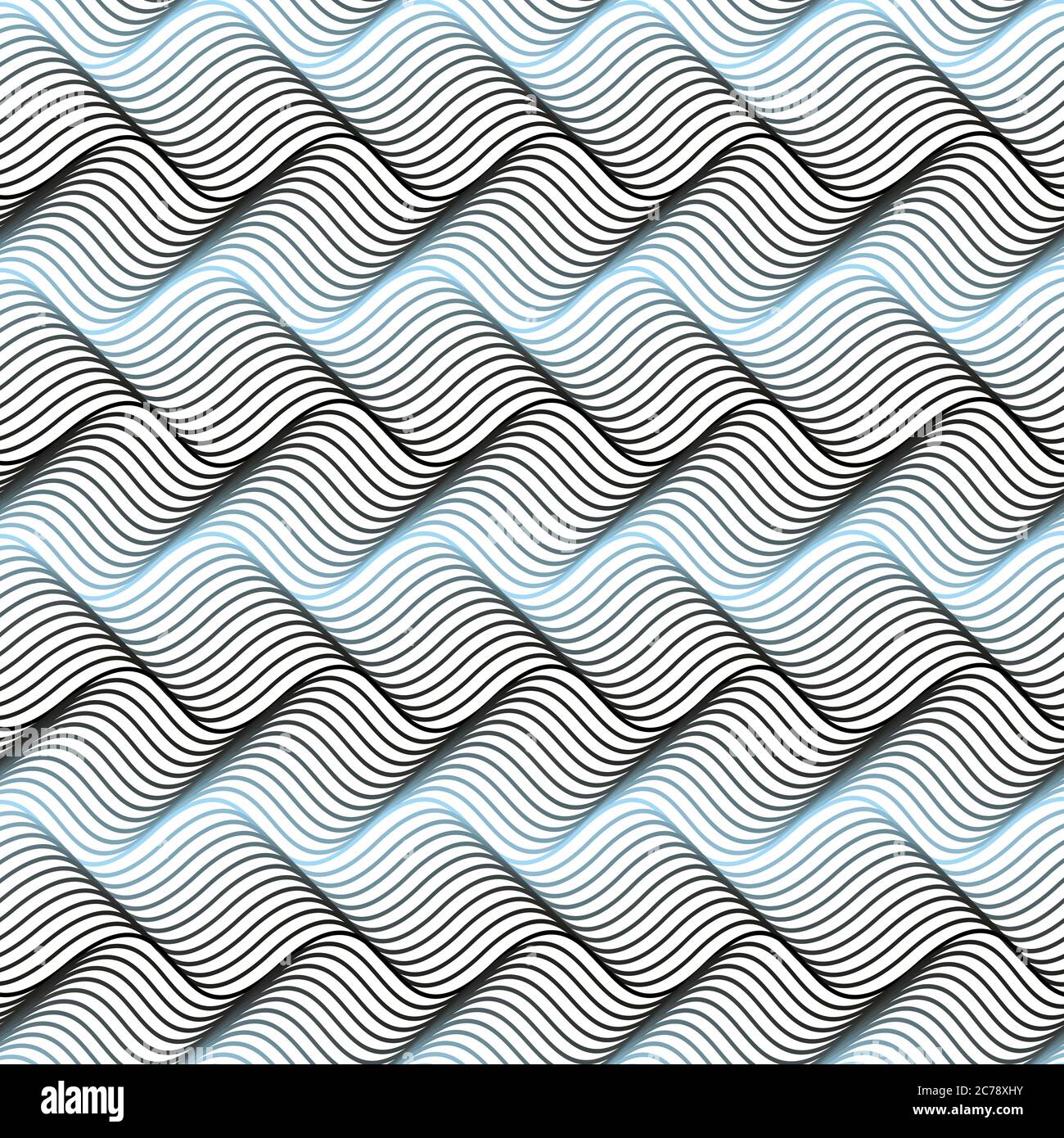 Waves background with distortion effect Stock Vector Image & Art - Alamy