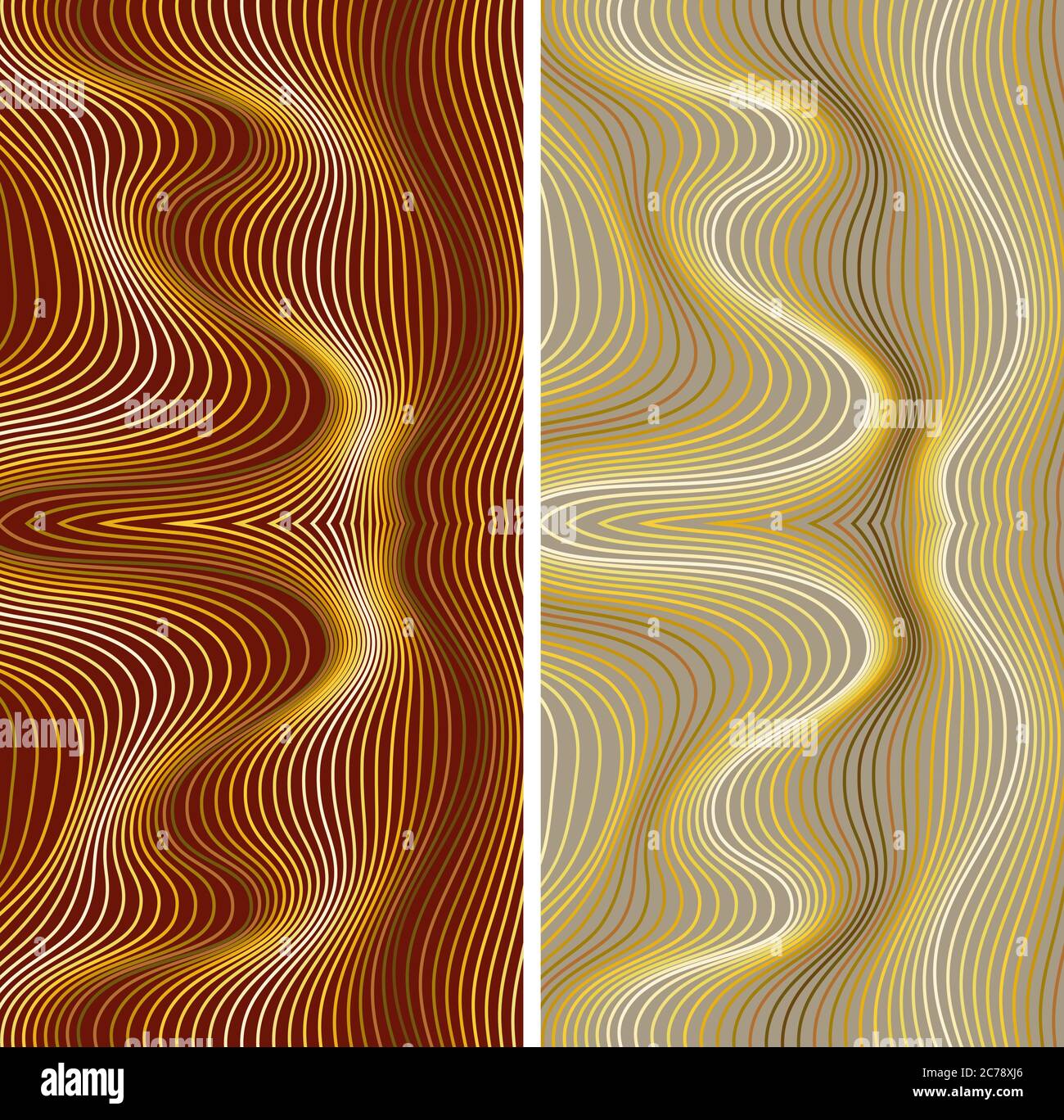 Vector abstract color lines patterns set Stock Vector Image & Art - Alamy