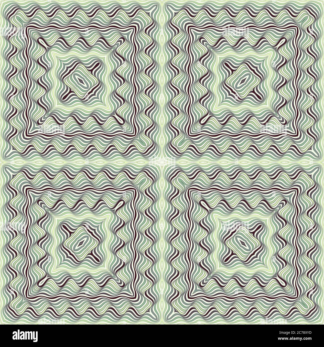 Vector Line Pattern With Distortion Effect Stock Vector Image And Art Alamy