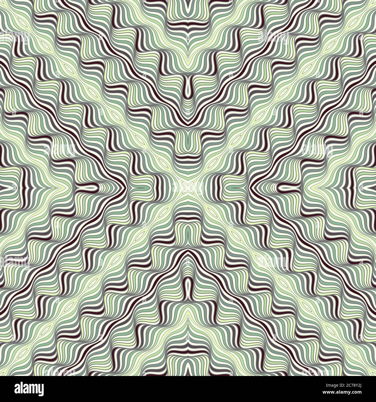 Vector Line Pattern With Distortion Effect Stock Vector Image And Art Alamy 0261
