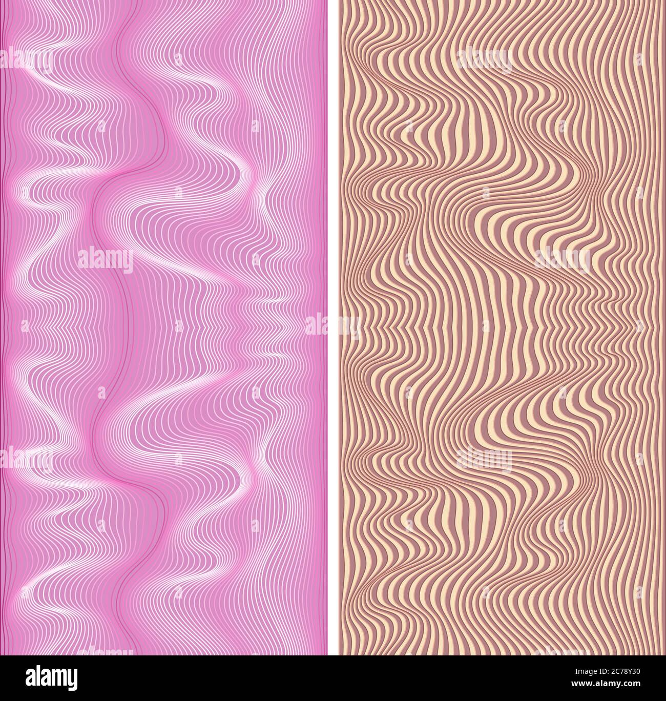 Waves background with distortion effect Stock Vector Image & Art - Alamy