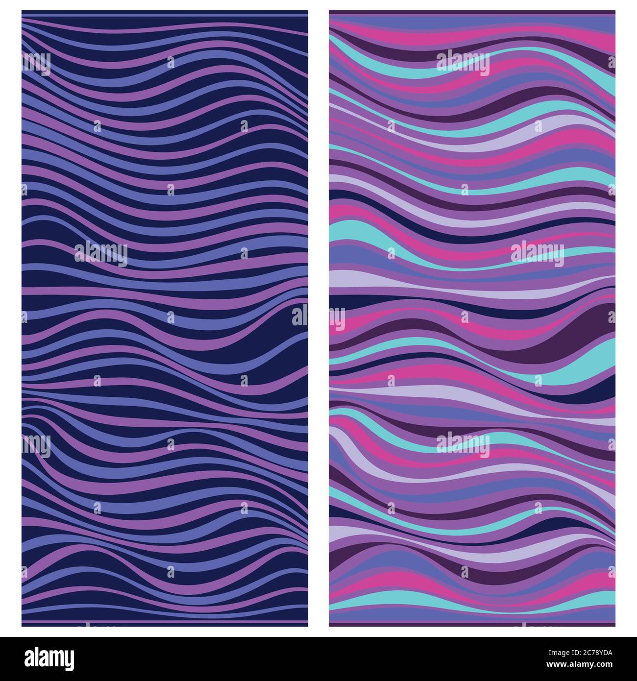 Vector abstract line patterns set Stock Vector Image & Art - Alamy