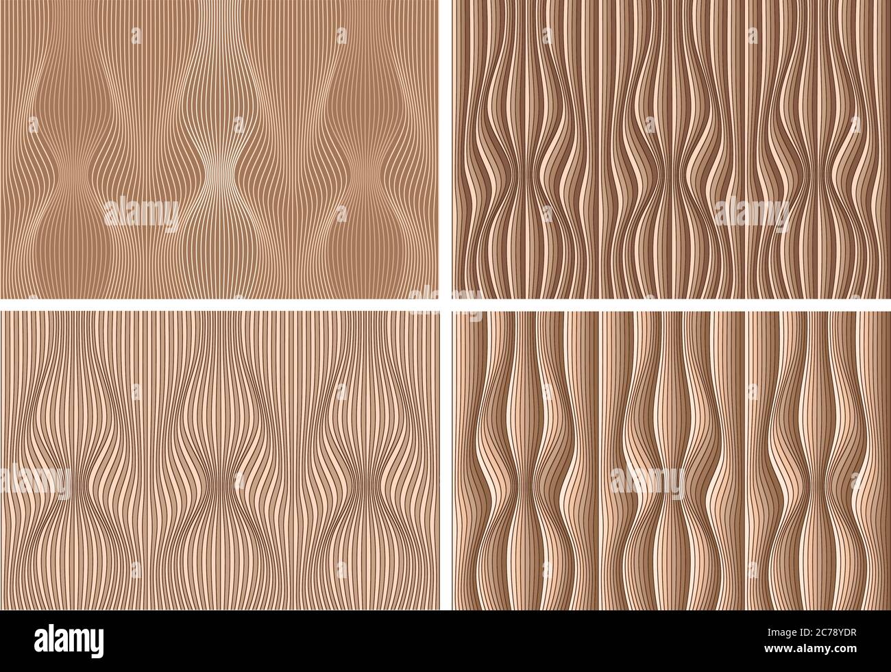 Vector abstract color lines patterns set Stock Vector Image & Art - Alamy