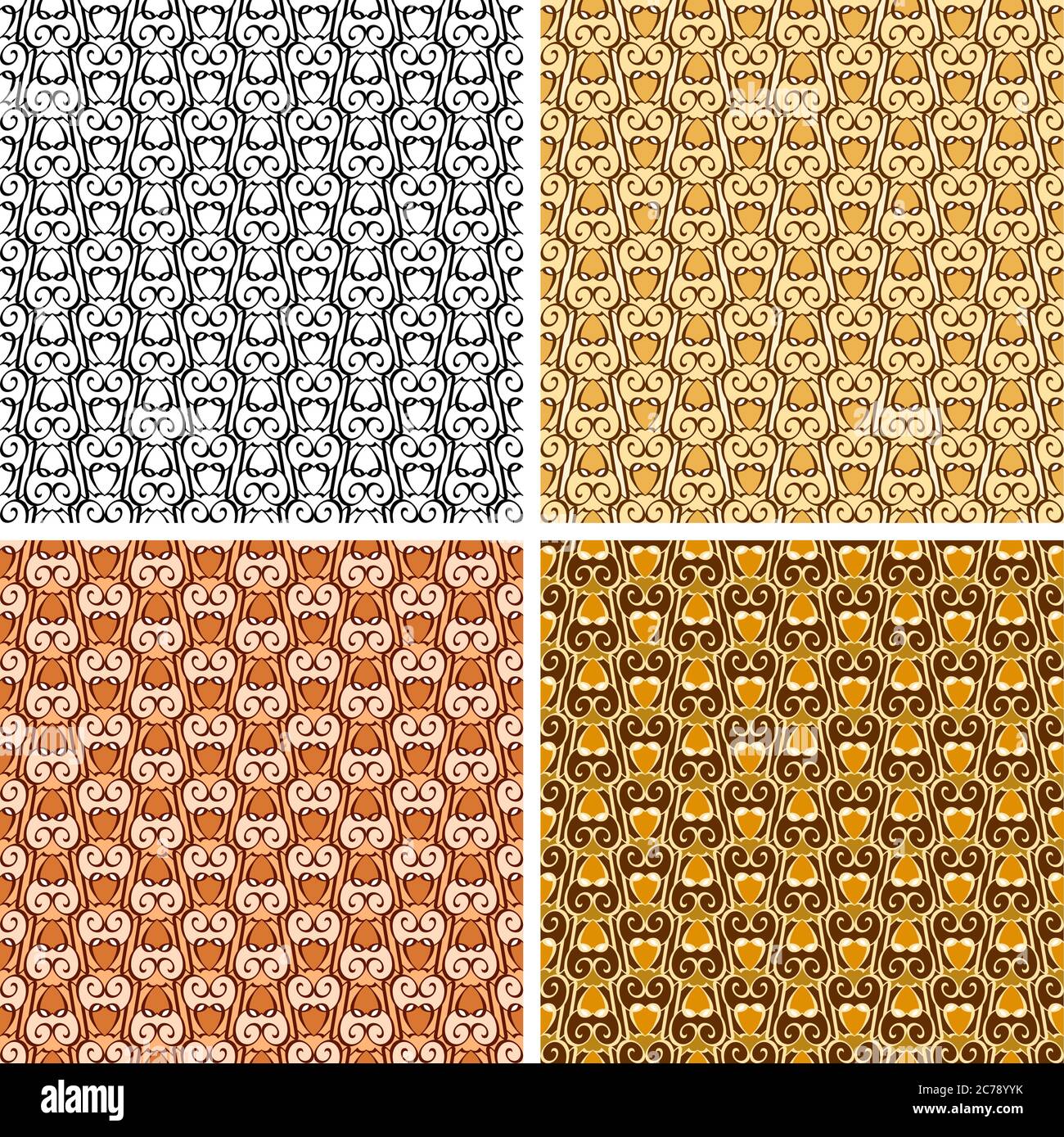Vector geometric elements patterns set Stock Vector Image & Art - Alamy