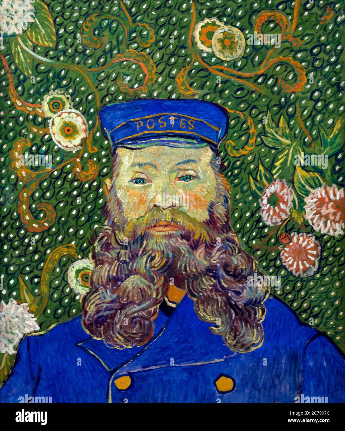 Portrait of Joseph Roulin, Vincent van Gogh, 1889 Stock Photo - Alamy
