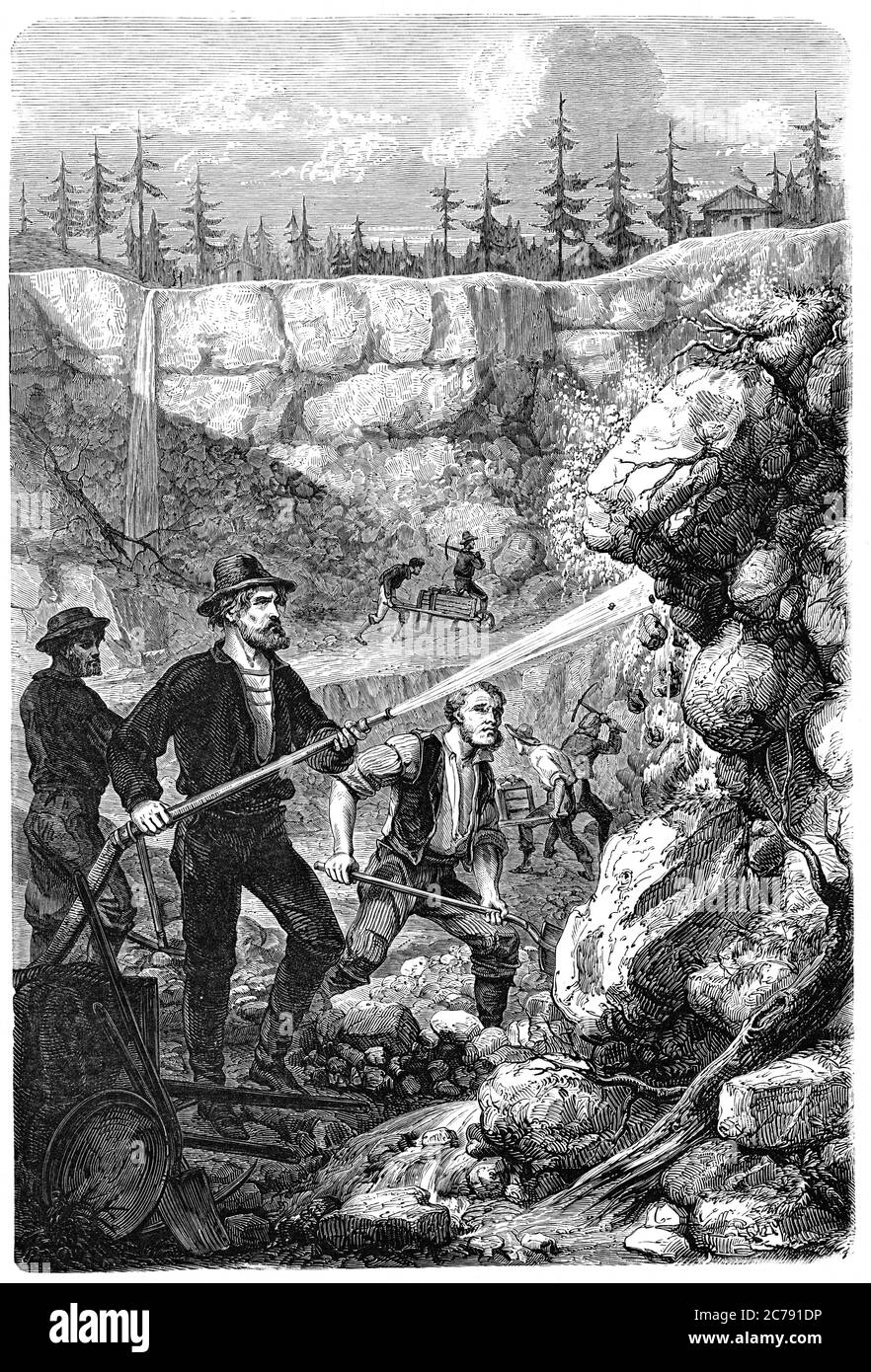 Miners Cut Out Stock Images & Pictures - Alamy