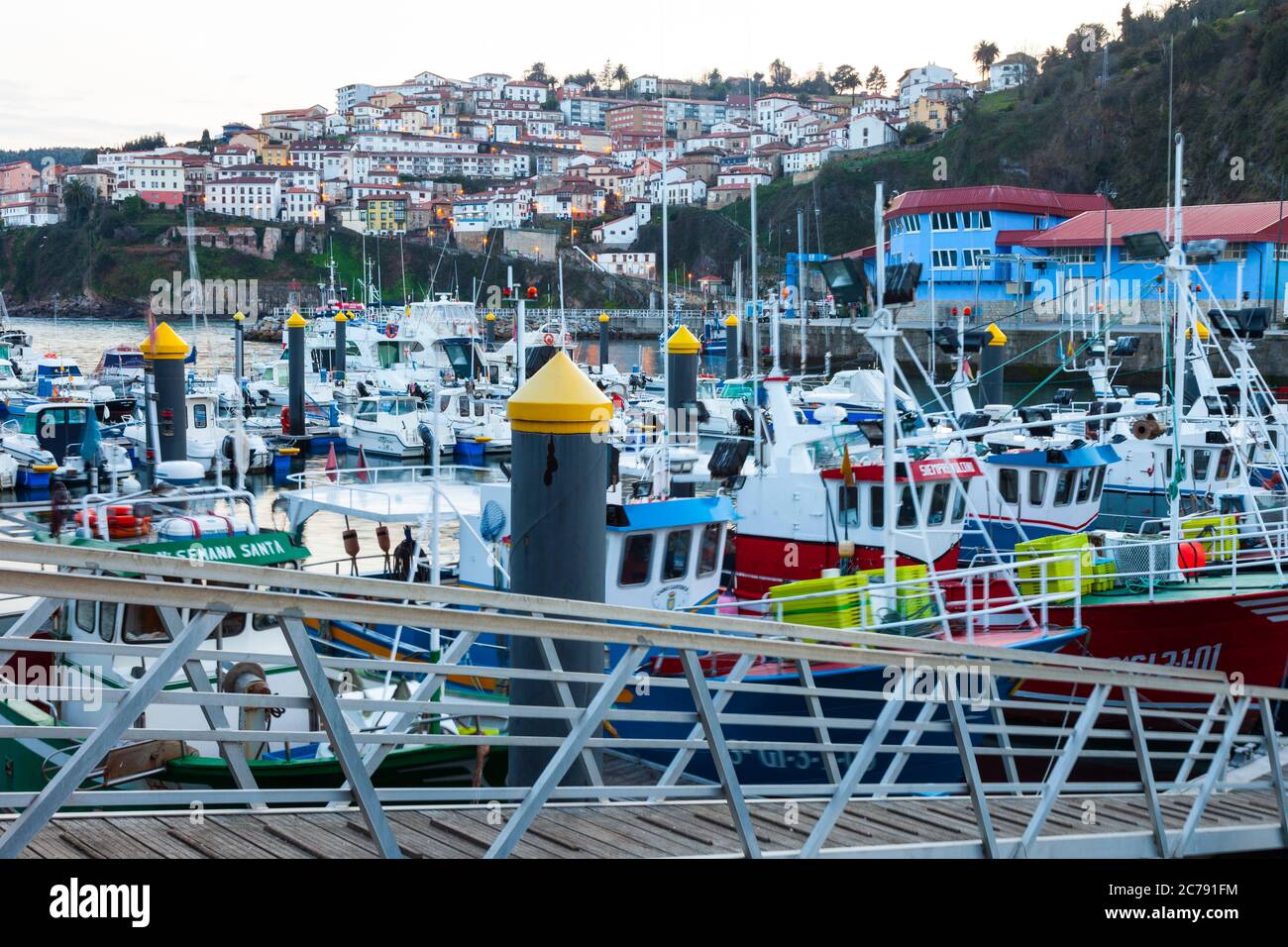 Lastres - Llastres Village, Colunga Council, Asturias, Spain, Europe ...
