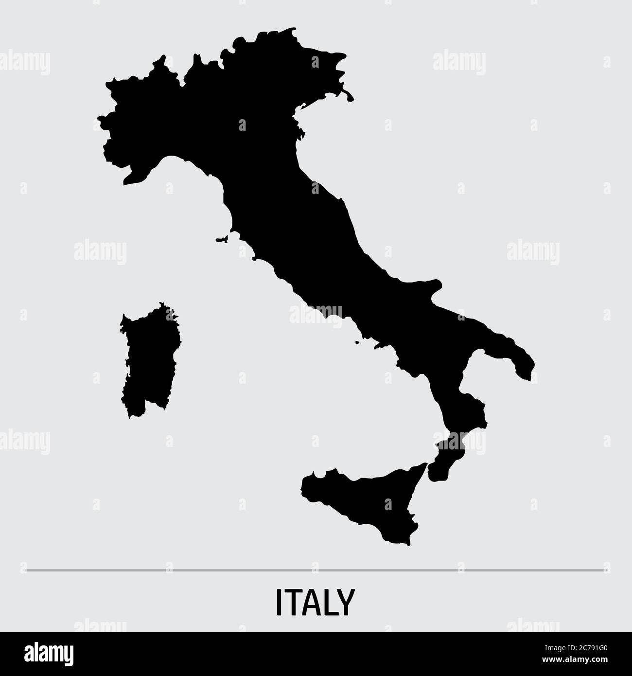 Italy map icon Stock Vector Image & Art - Alamy