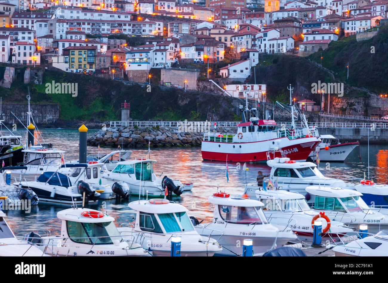 Lastres - Llastres Village, Colunga Council, Asturias, Spain, Europe ...
