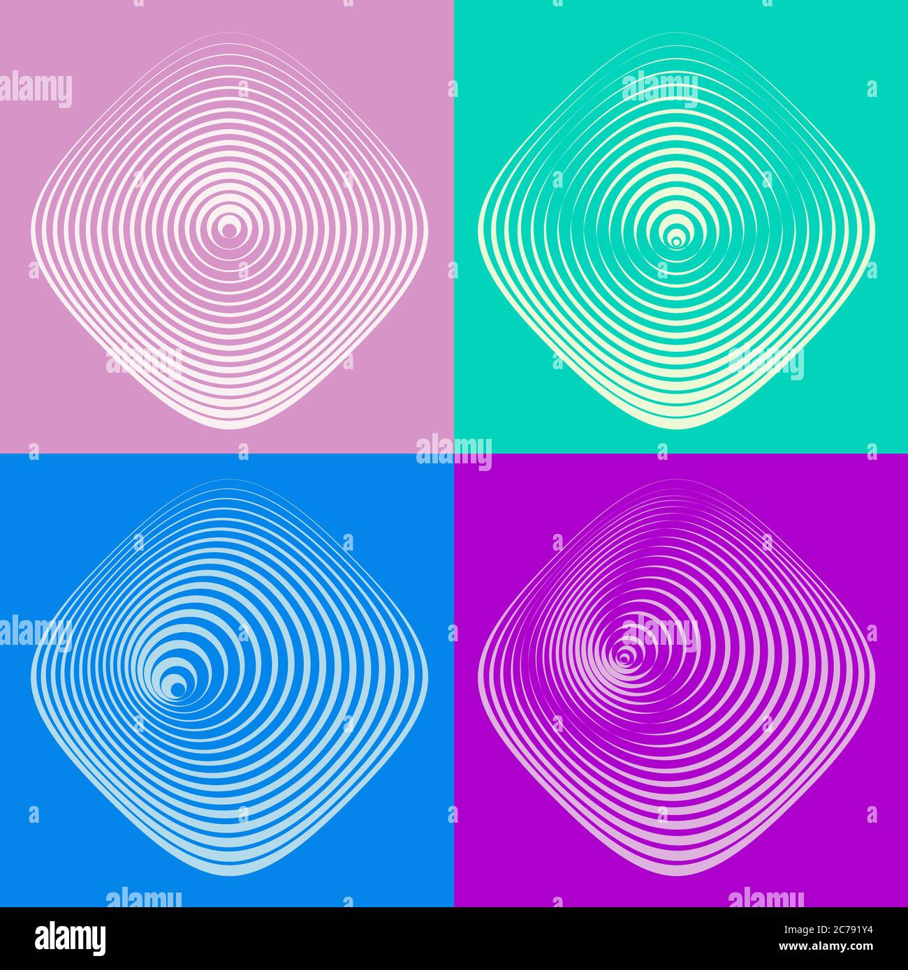 Set of vector rhombus elements from lines Stock Vector Image & Art - Alamy