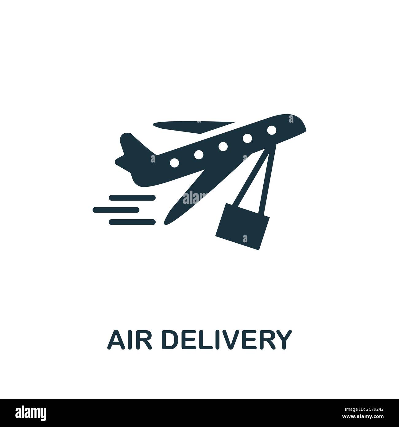 Air Delivery icon. Simple element from delivery collection. Creative ...