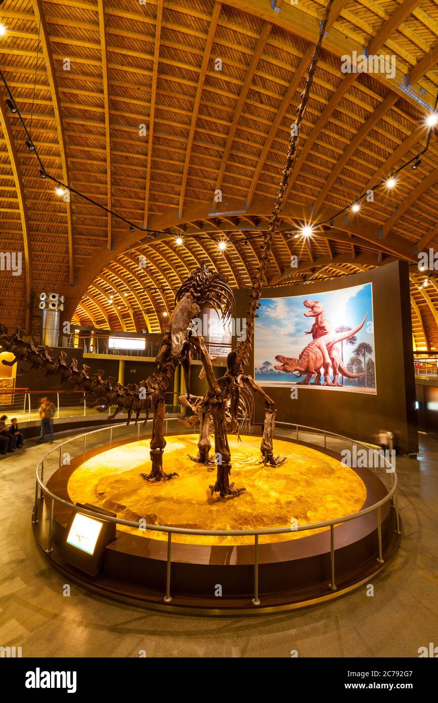 Jurassic Museum of Asturias, Colunga Council, Asturias, Spain, Europe ...