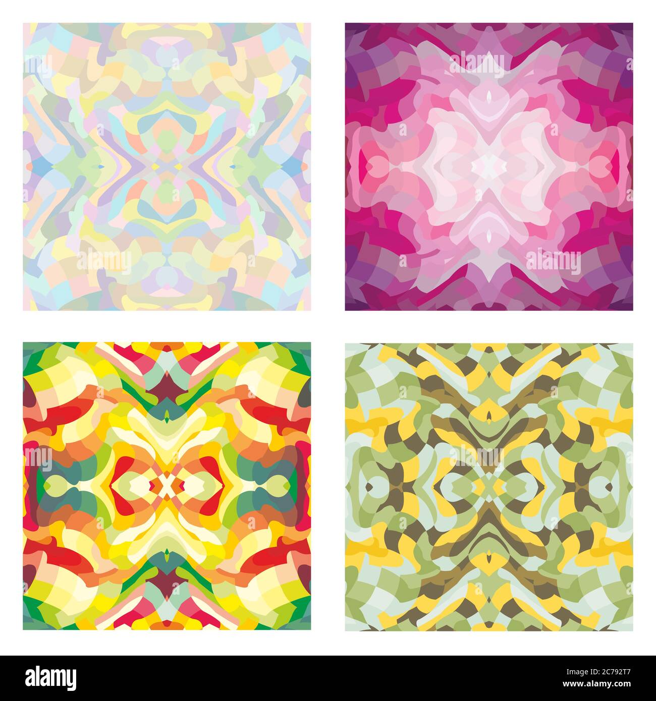 Vector abstract patch patterns set Stock Vector Image & Art - Alamy