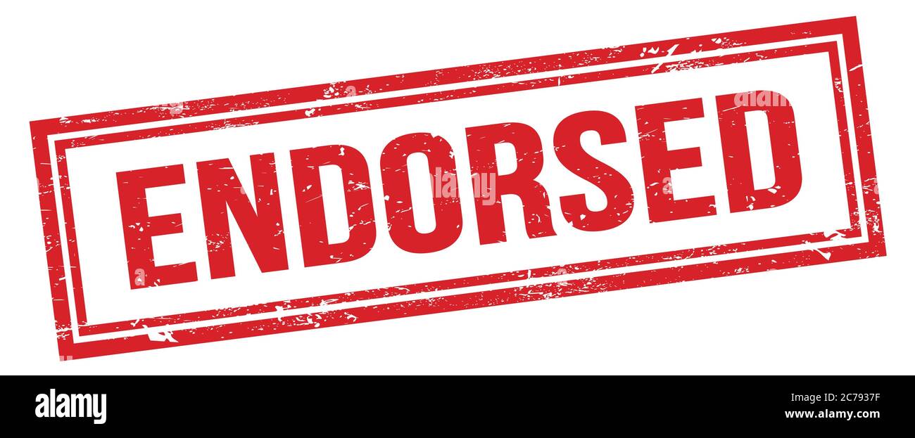 Endorsed by Cut Out Stock Images & Pictures - Alamy