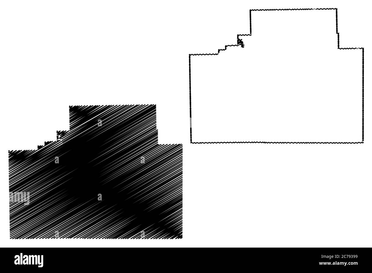 Map of mclean hi-res stock photography and images - Alamy