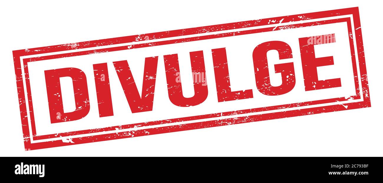 Divulge stamp hi-res stock photography and images - Alamy