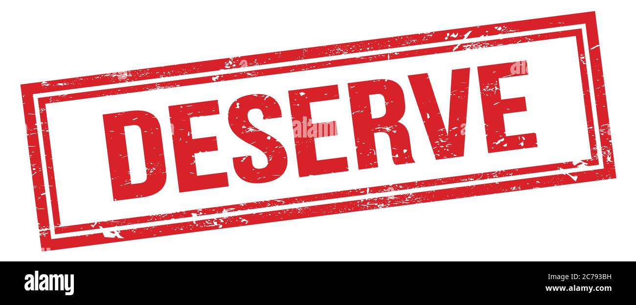 Deserve stamp hi-res stock photography and images - Alamy