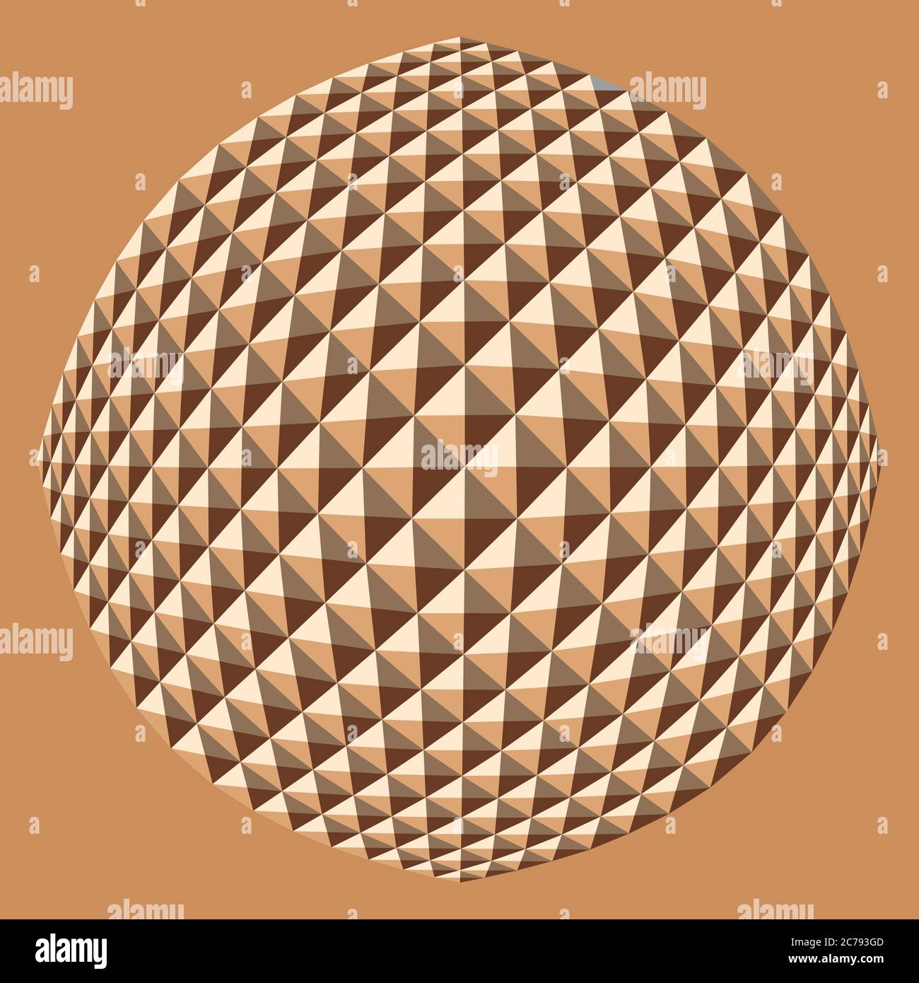 Vector triangle sphere. Abstract background Stock Vector Image & Art ...