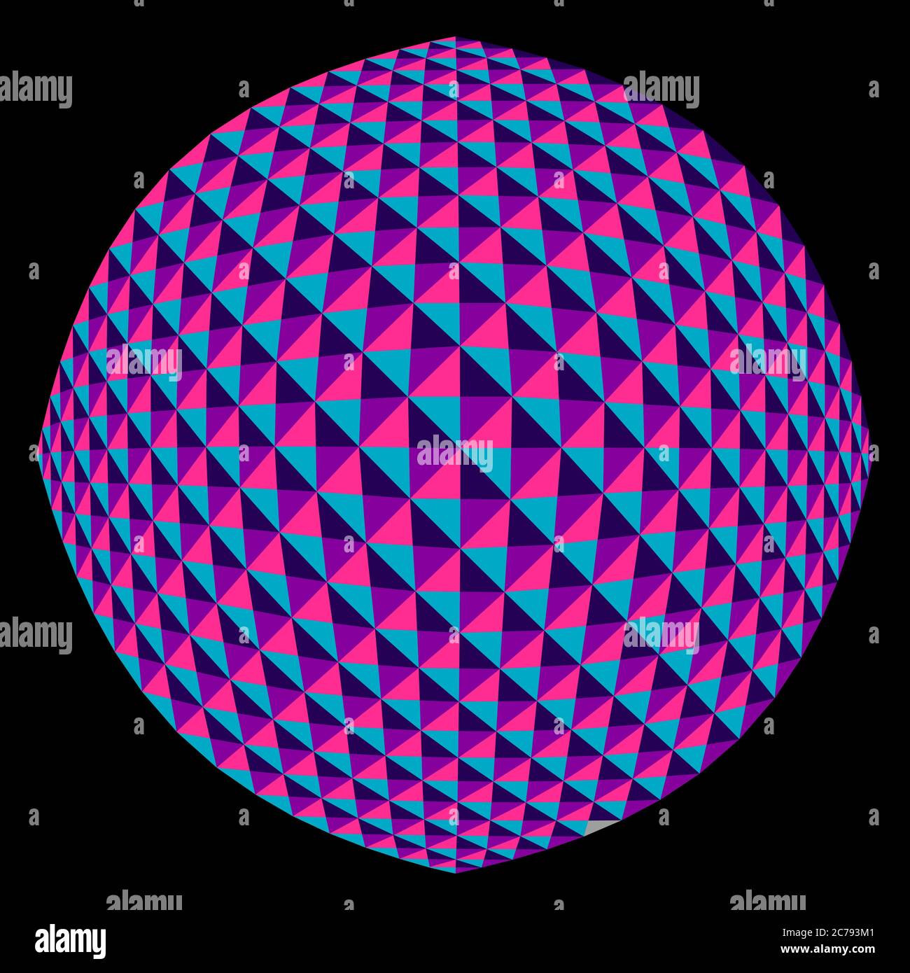 Vector triangle sphere. Abstract background Stock Vector Image & Art ...